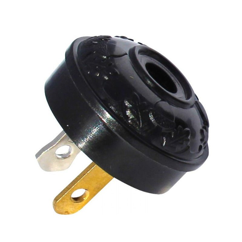 Black Acorn Style Electric Wire Plug | Antique Cord Plug ...