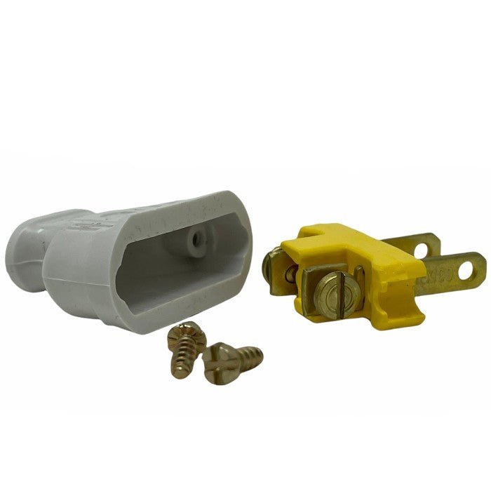 Vintage White Lamp Plug | Antique Lamp Parts & Supply - Nostalgicbulbs.com