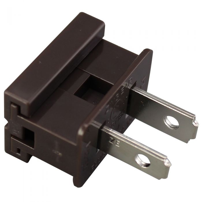 Brown Gilbert SPT-2 Male Slide Wire Plug – Nostalgicbulbs.com