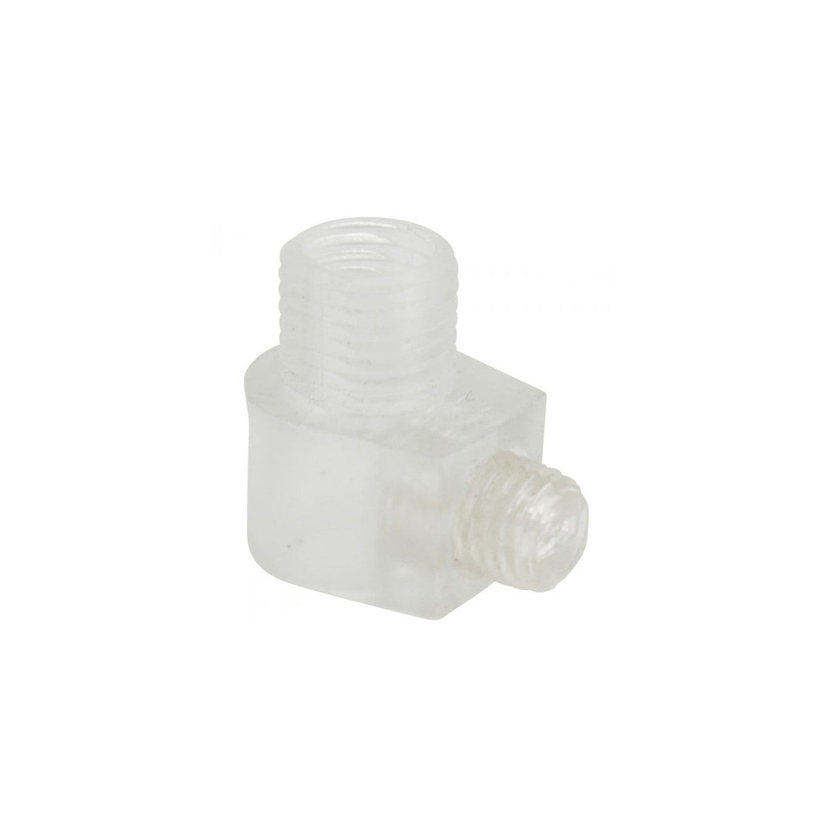 Clear 1/8 IPS male round cord grip | SVT type cords - Nostalgicbulbs.com