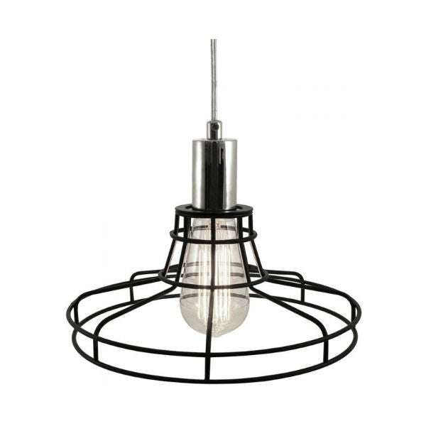 Metro Style Cage Pendant Lamp | Edison Hanging Fixtures ...