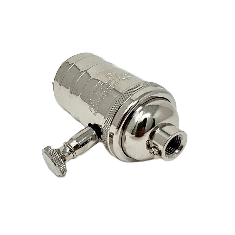 Full Range Dimmer Light Socket in Polished Nickel Finish ...