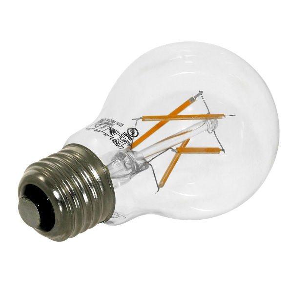 LED Vintage A19 Filament Bulb | Dimmable | Wet Locations ...