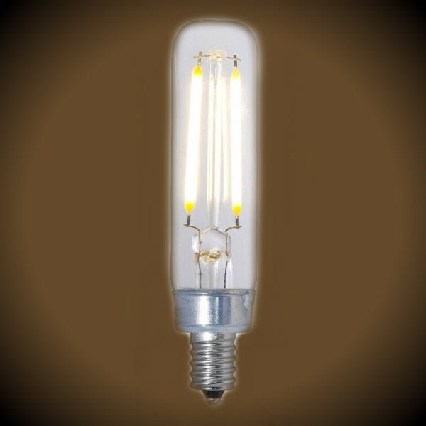 LED Edison Vintage T6 Bulb | Tubular LED Bulb | 2700K - Nostalgicbulbs.com
