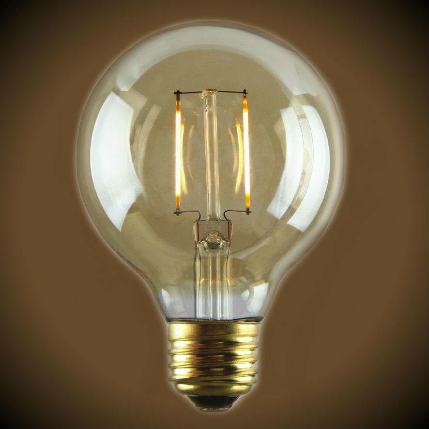 LED Filament Vintage Globe Bulb | Edison LED | 25 Watt Equal ...