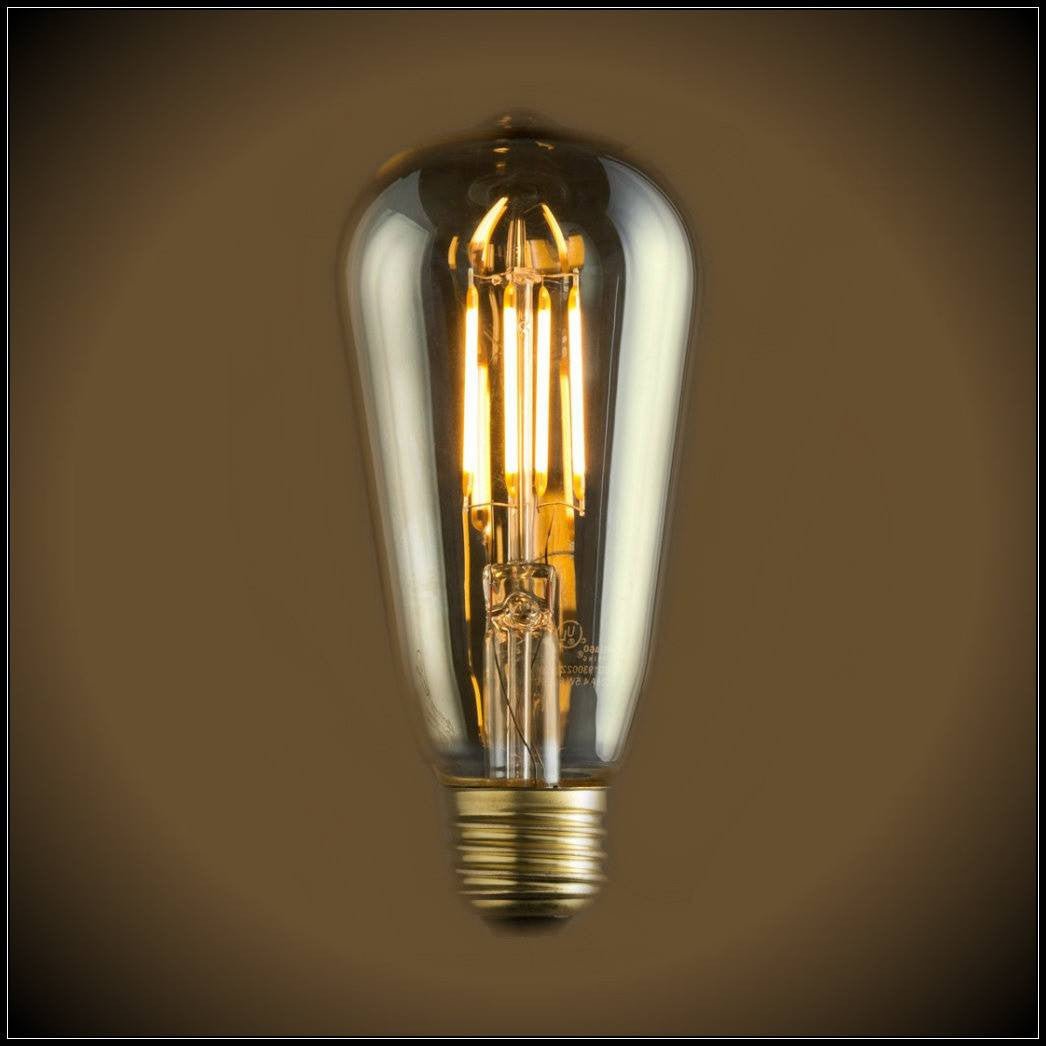 LED Vintage Filament Light Bulb | 60 Watt Equal | 2200K | Dimmable ...