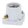 Medium Base Pony Cleat Porcelain One-Piece Light Socket ...