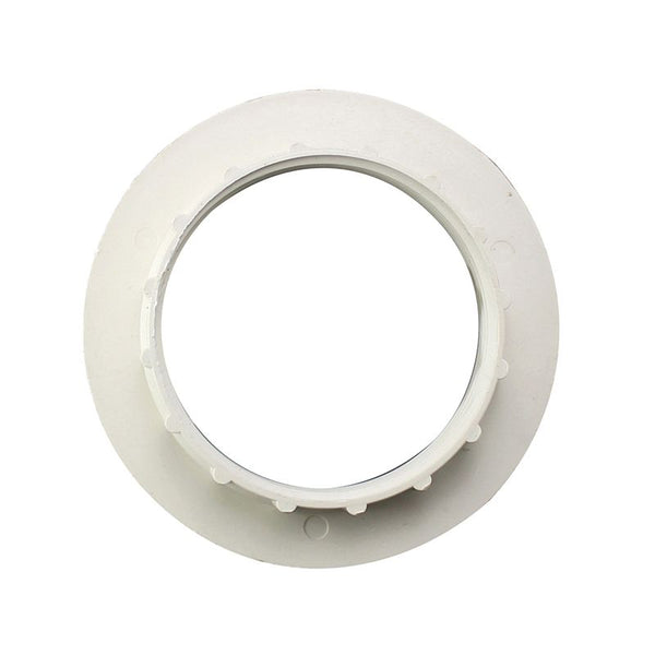 White Lamp Socket Ring for Threaded Medium (E26) Base Socket ...
