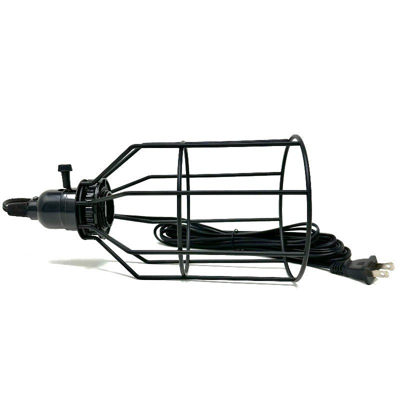 Plug-In Caged Socket Pendant | Phenolic On/Off Socket - Nostalgicbulbs.com