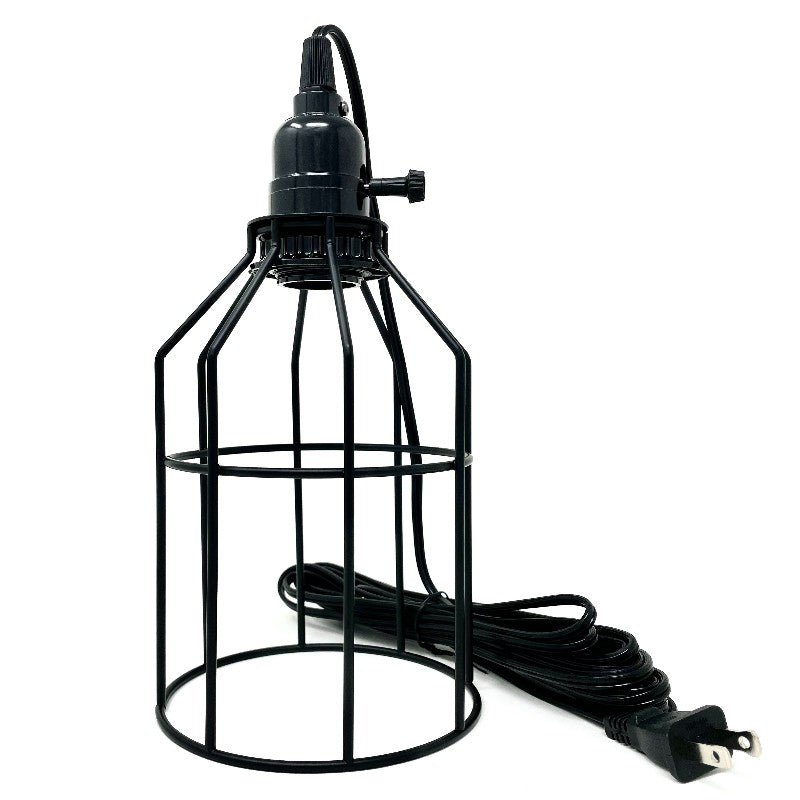 Plug-In Caged Socket Pendant | Phenolic On/Off Socket - Nostalgicbulbs.com