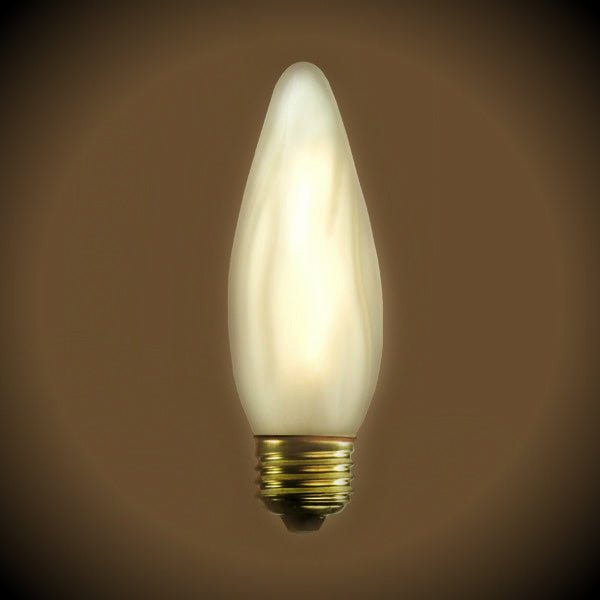 Frost Medium Base Nostalgic Torch Light Bulb | 30 Watt | Lumin L4084 ...