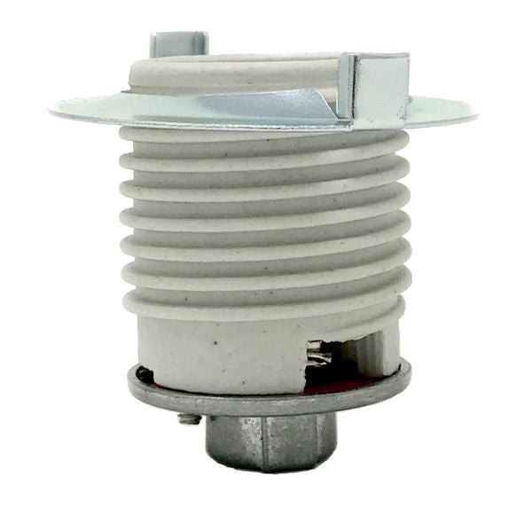 Threaded Medium E26 Base Unglazed Porcelain Light Socket ...
