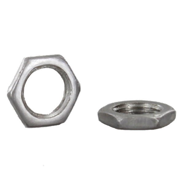 Unfinished Steel Hex Nut - Light Duty - 1/8 IPS - 10 Pack ...