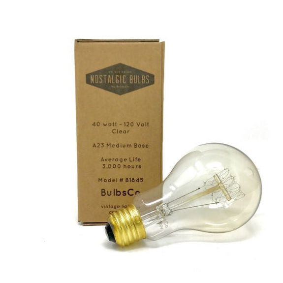 Type A Edison Victorian Bulbs | Quad loop Vintage Light Bulbs ...