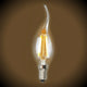 LED Filament C35 Flame Tip Light Bulb | E12 Candelabra Base | 2200K ...